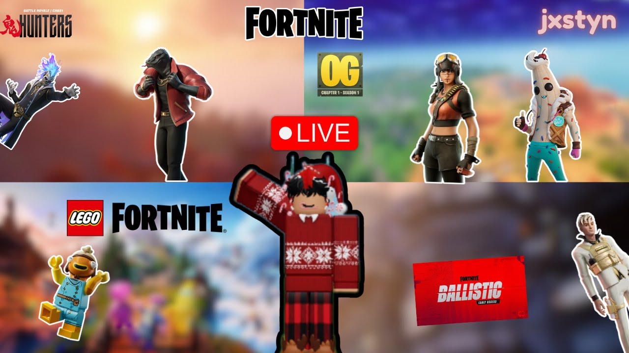 NEW BALLISTIC GAMEMODE!!! fortnite chapter 6/og/ballistic live! - YouTube