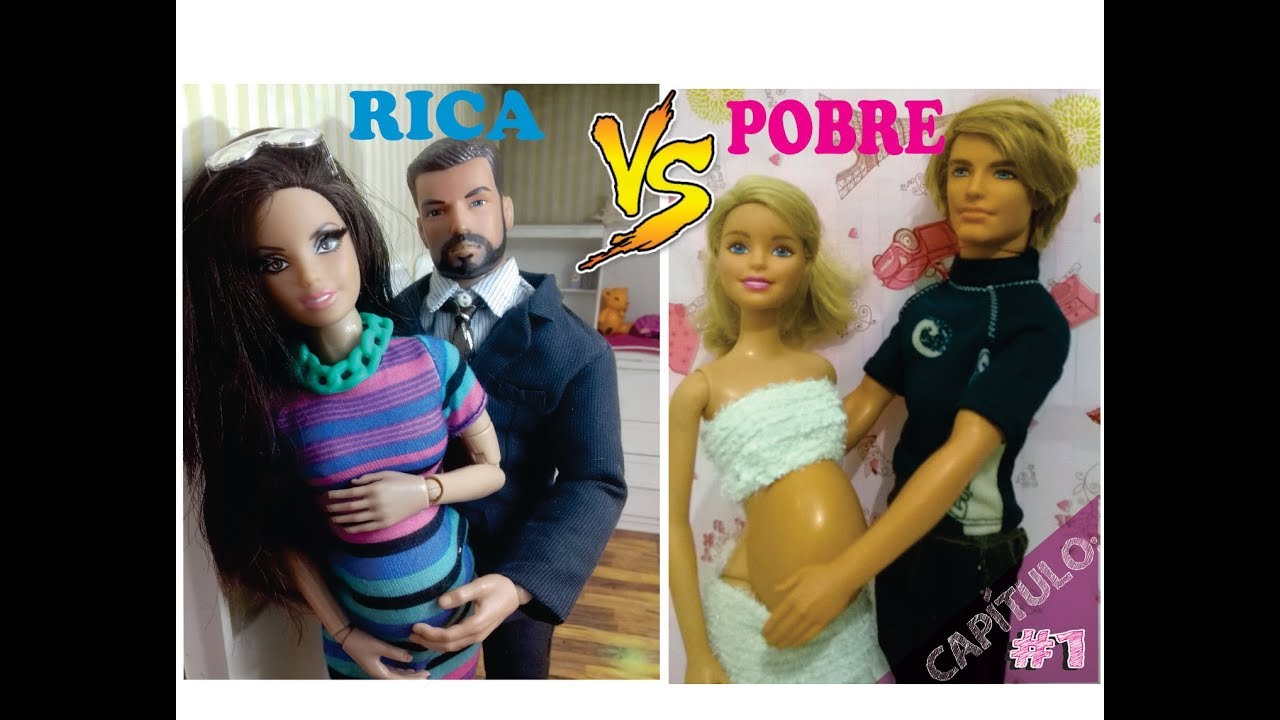 Barbie Rica vs Pobre 1/2 - Arrumando os Quartinhos dos Bebês - YouTube