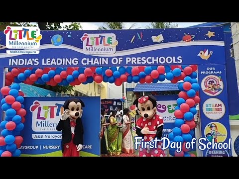 First Day of School .#firstday #firstdayofschool #FirstDayOfSchool #preschool #india - YouTube