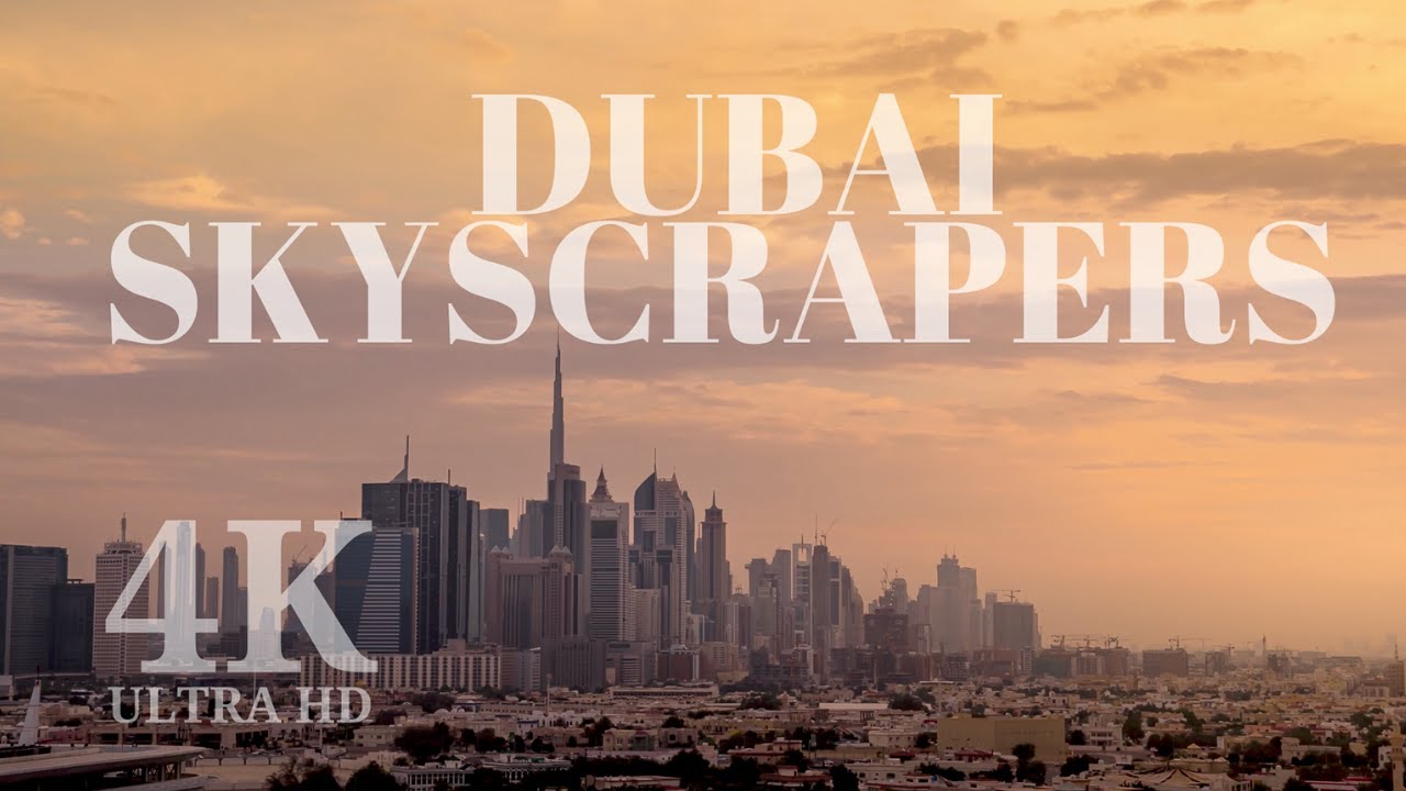 Dubai skyscrapers | 4K | Copyrights free footage - YouTube