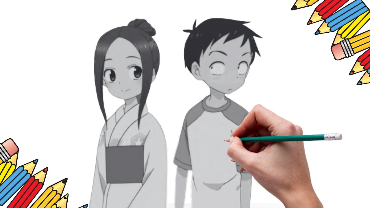 How to Draw Takagi-san: Step-by-Step Tutorial - YouTube