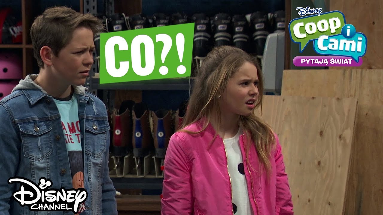 ⛸️ Lodowisko w kłopotach! | Coop i Cami pytają świat | Disney Channel ...