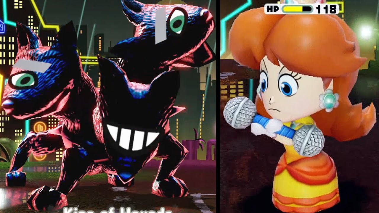 Super Mario Miitopia - KING OF HOUNDS Boss Battle (New Lumos 5th ...