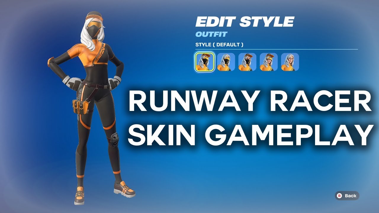 Fortnite Runway Racer Gameplay / Showcase | Fortnite Chapter 6 Season 2 ...