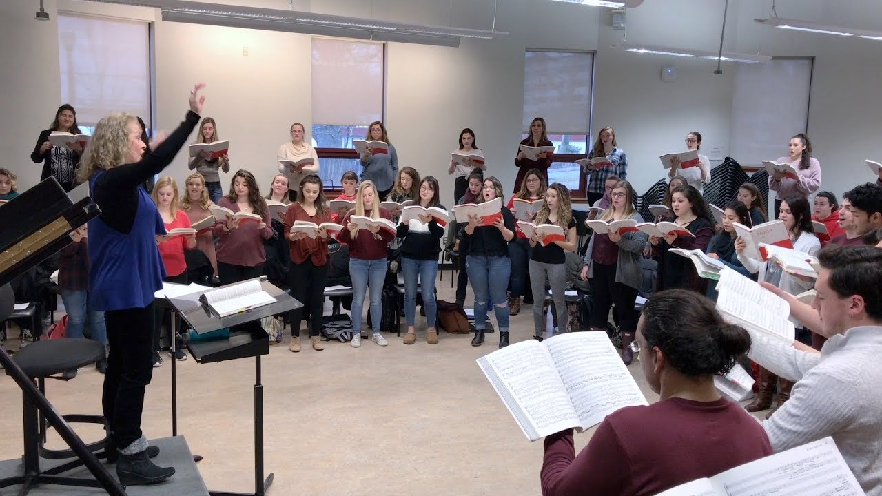 Behind the Scenes with the Montclair State University Singers - YouTube