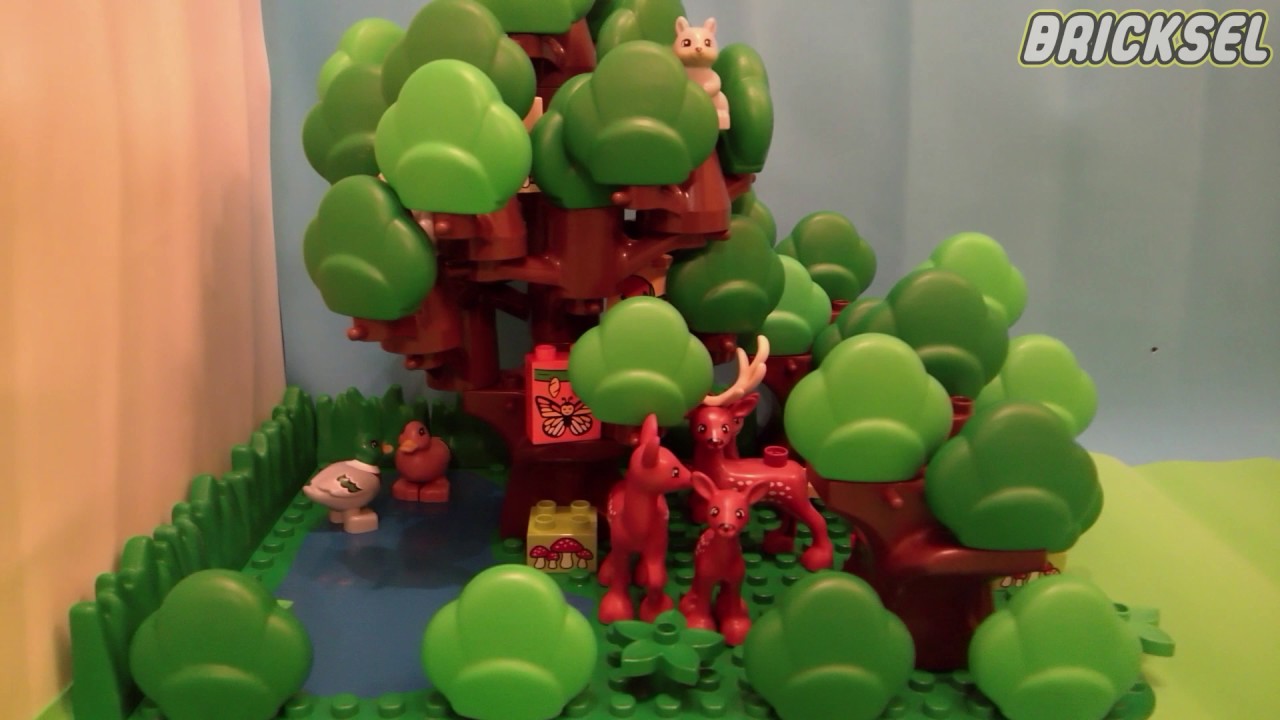 Большое Дерево LEGO DUPLO (Custom Big Tree LEGO DUPLO) - YouTube