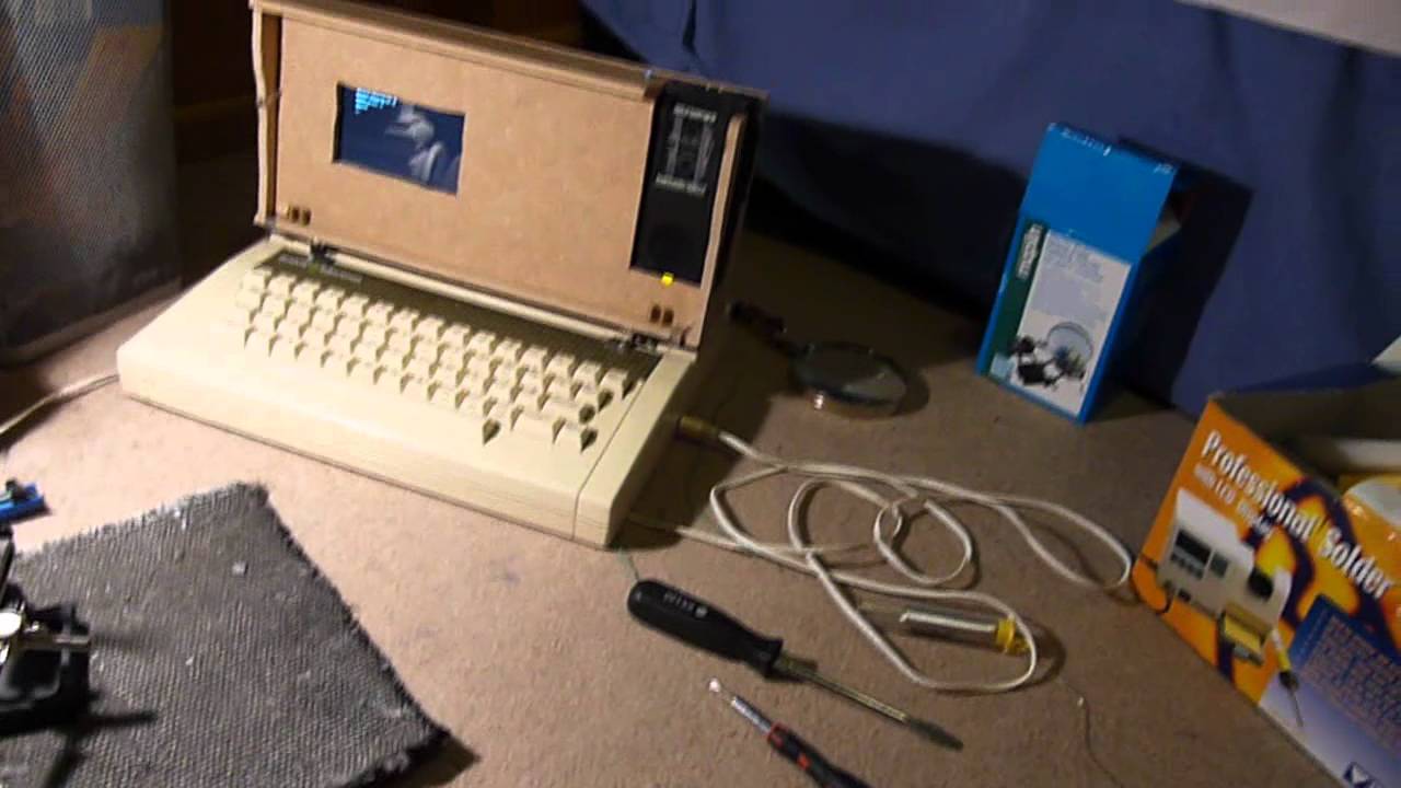 Acorn Electron Laptop Final Completion - YouTube