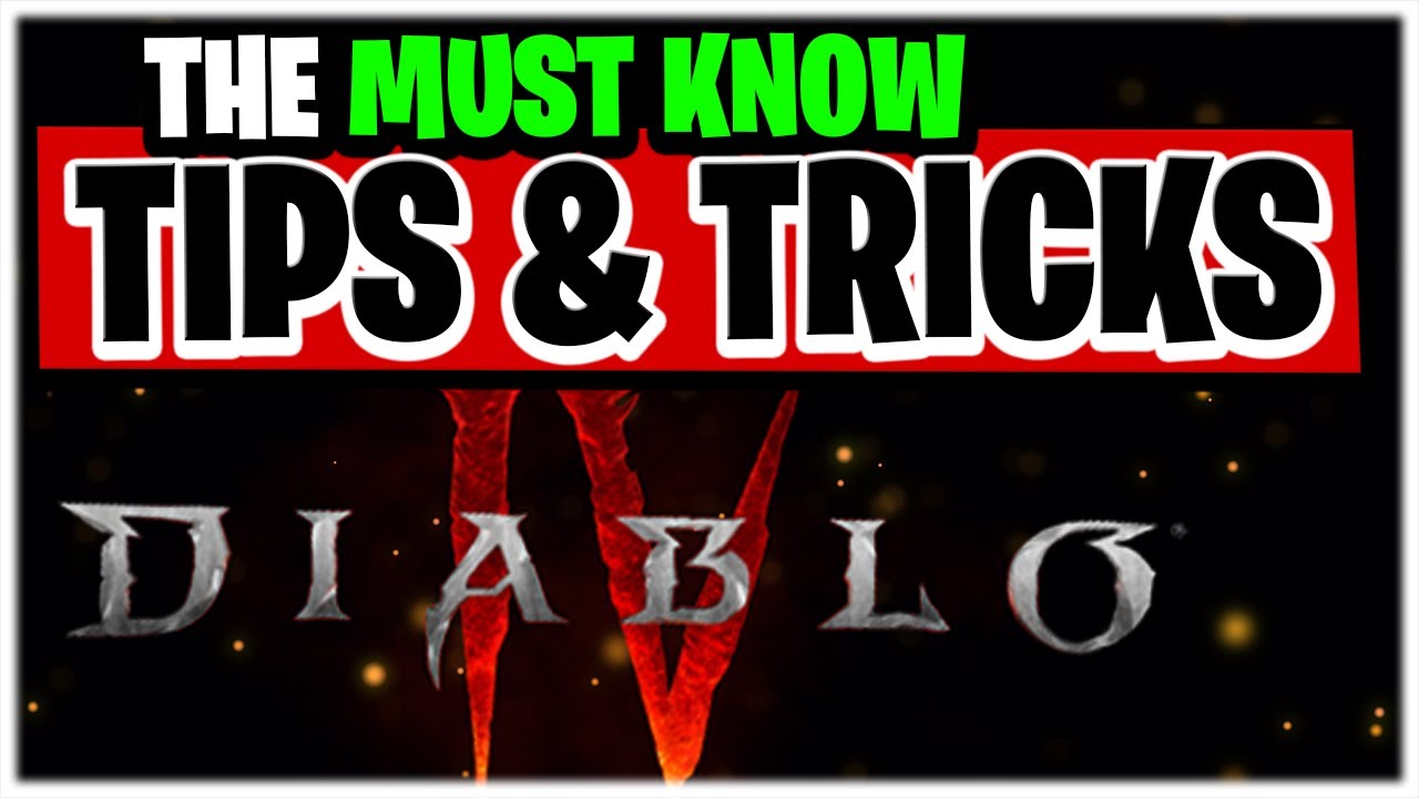 MUST KNOW TIPS & TRICKS for Diablo ALL Players Should Use! - YouTube