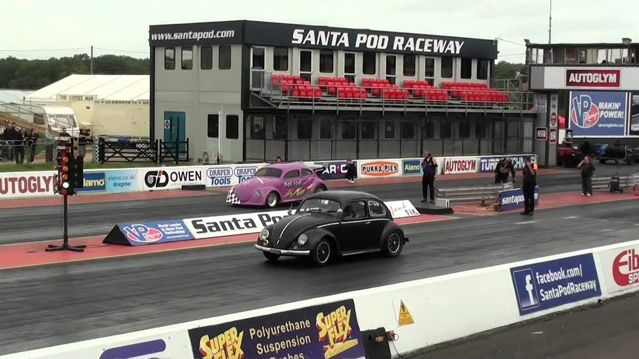 Darren Claggett V's The Hot rod Bug at VW Action 2012 - YouTube