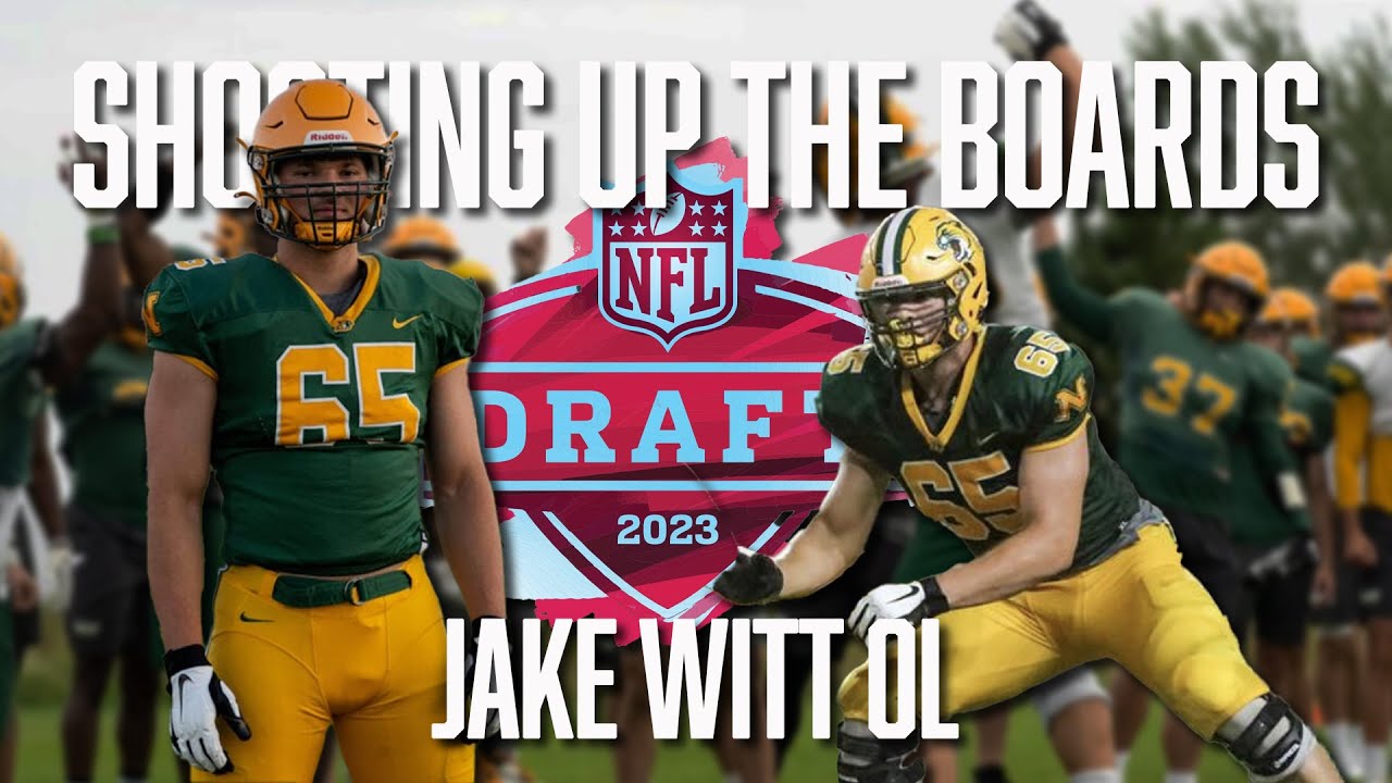 After Running a Sub 4.8, 40 OL Prospect Jake Witt is Shooting Up Draft ...