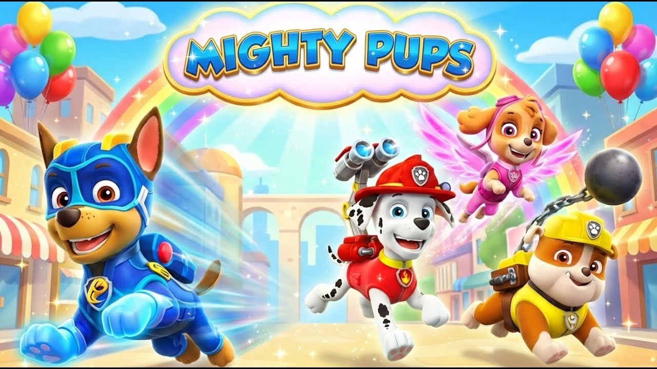 Mighty Pups Paw Patrols for Kids and Toddlers - YouTube