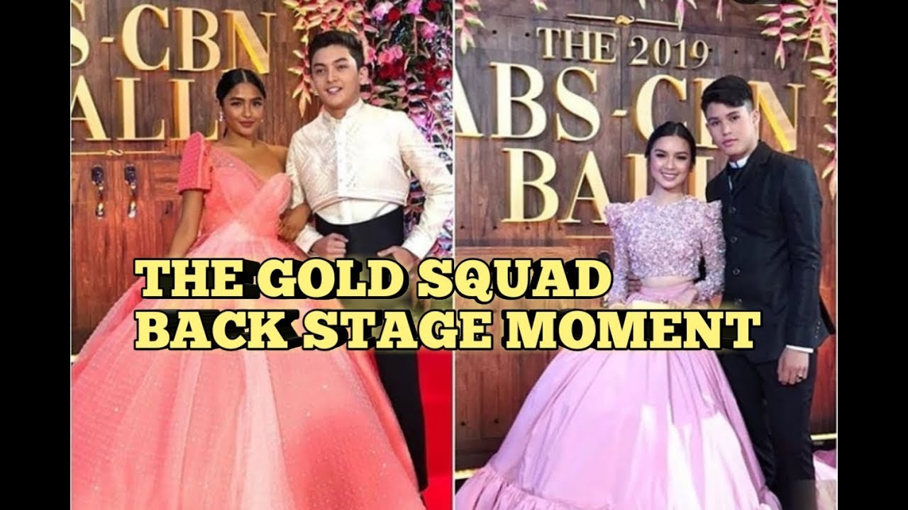 ABS- CBN STAR MAGIC BALL 2019| THE GOLD SQUAD BACK STAGE - YouTube