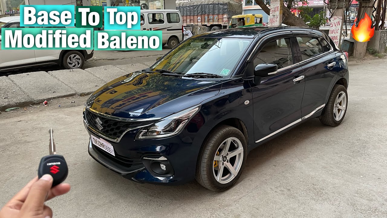 2022 Modified Baleno Sigma To Alpha | 16 inch alloys | Black Interior ️ ...