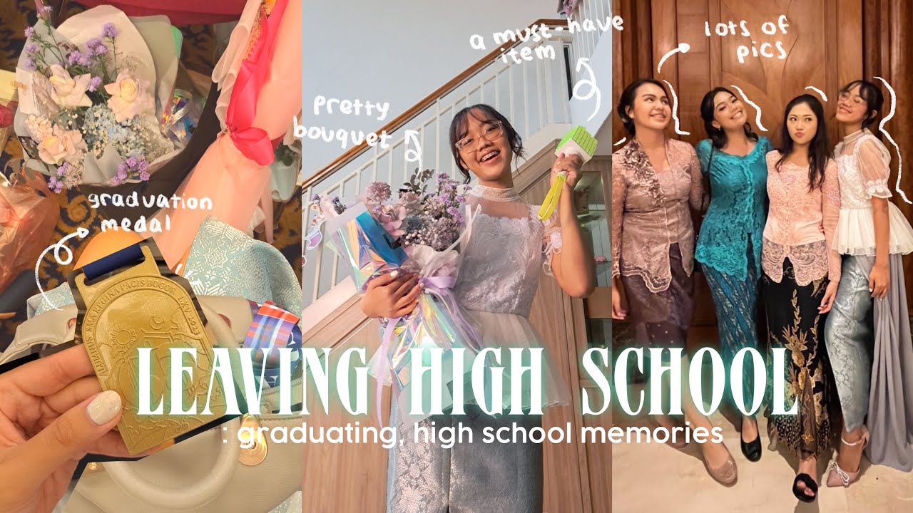 leaving high school: graduation vlog and high school recap [ID] - YouTube