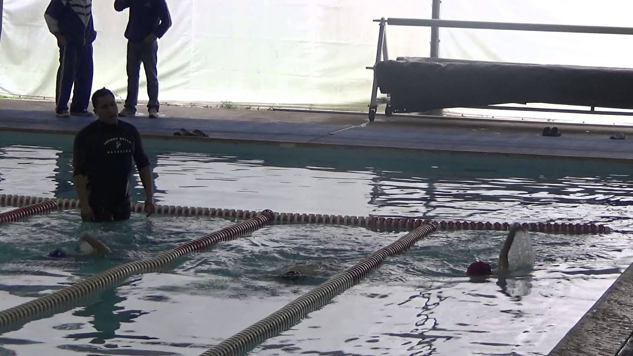 Andres Alonso - swimming freestyle / backstroke 5a2m - YouTube