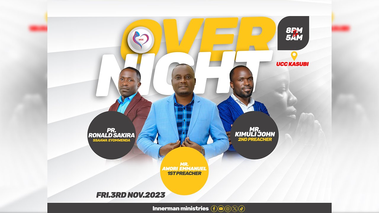 PERSONAL PRAYER ENCOUNTER - FRIDAY OVERNIGHT SERVICE INNERMAN ...