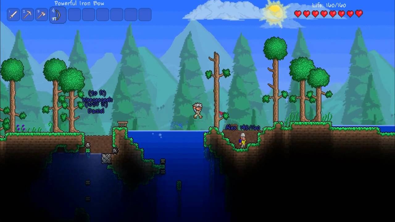 Terraria: Team Capture the Gem 1.1 — PsiSyndicate vs SuperNerds — Game ...