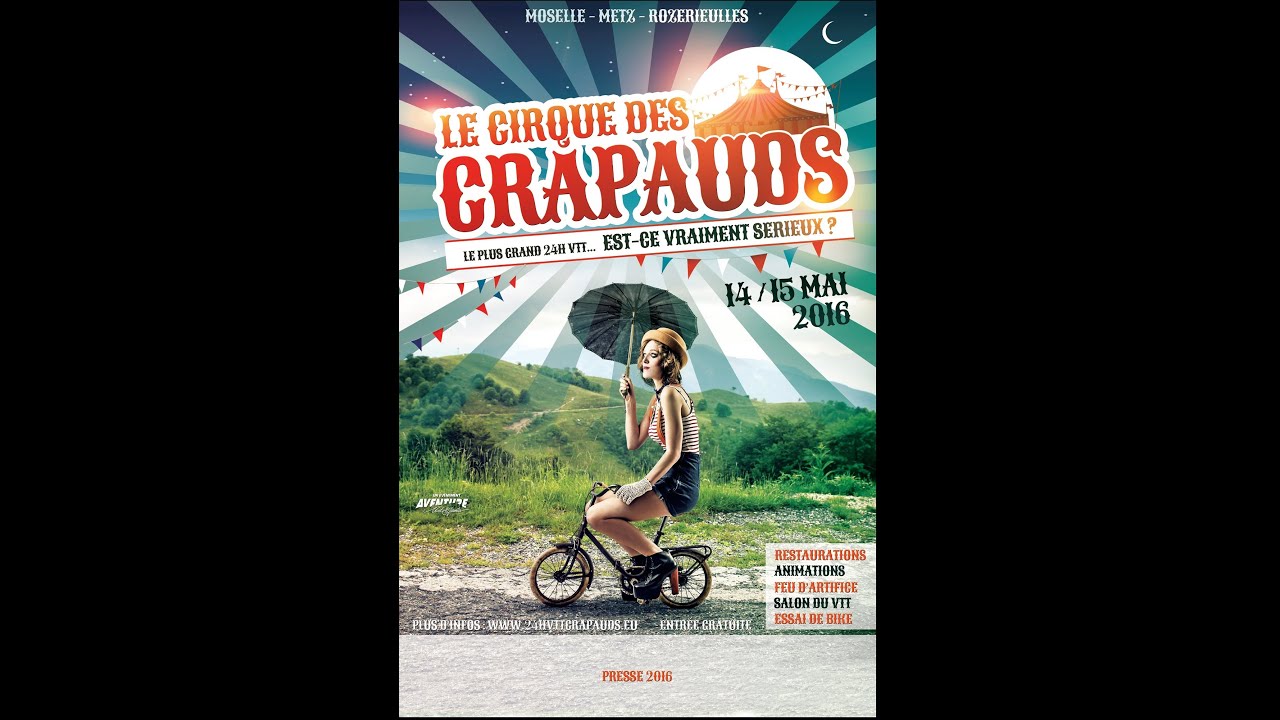 VTT crapauds 2016 - YouTube