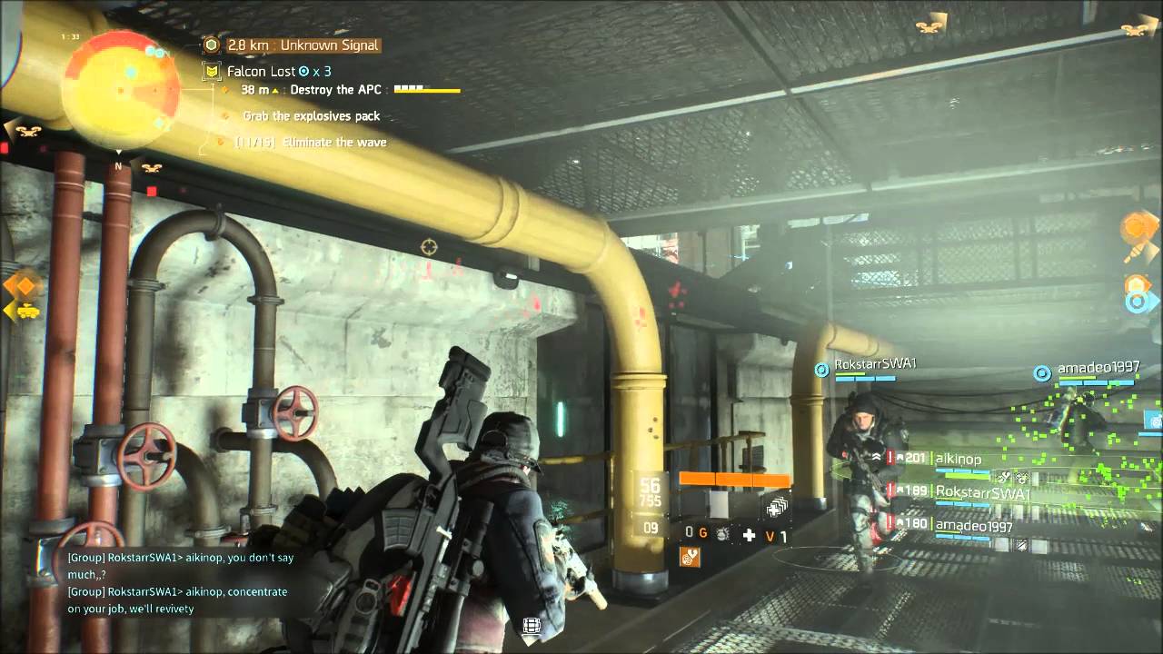 The Division: Hackers in Incursion mission - YouTube