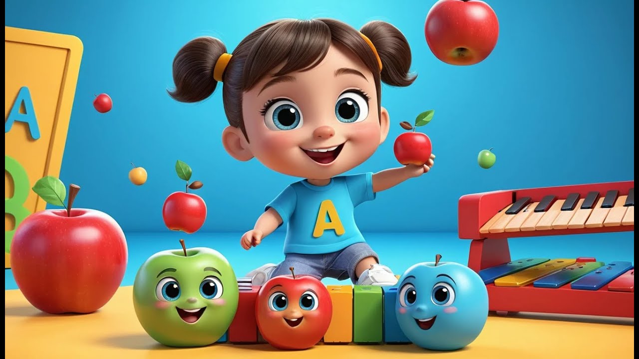 Xylophone Phonics – A to Z Music Time! | Alphabet Sound Song for Kids ...