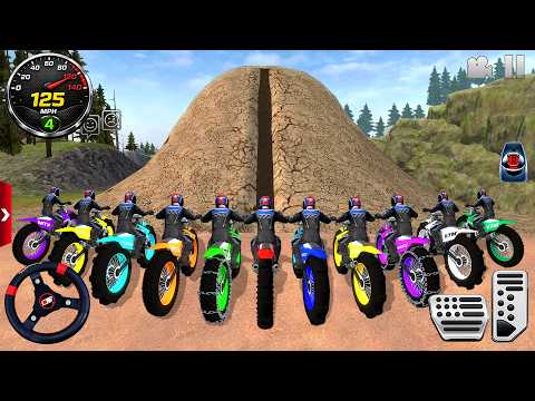 Motocross Impossible Bike Offroad Racing 3D - Extreme Motor Bike Simulator - Android GamePlay #3