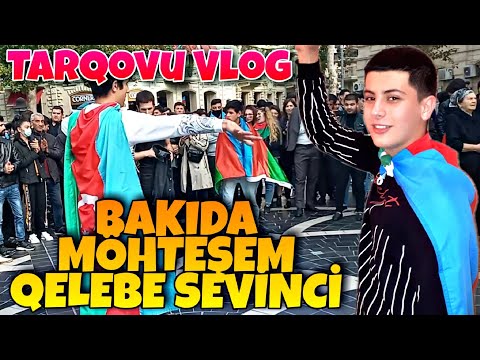BAKIDA MÖHTƏŞƏM QƏLƏBƏ SEVİNCİ 🇦🇿 Tarqovu Vlog
