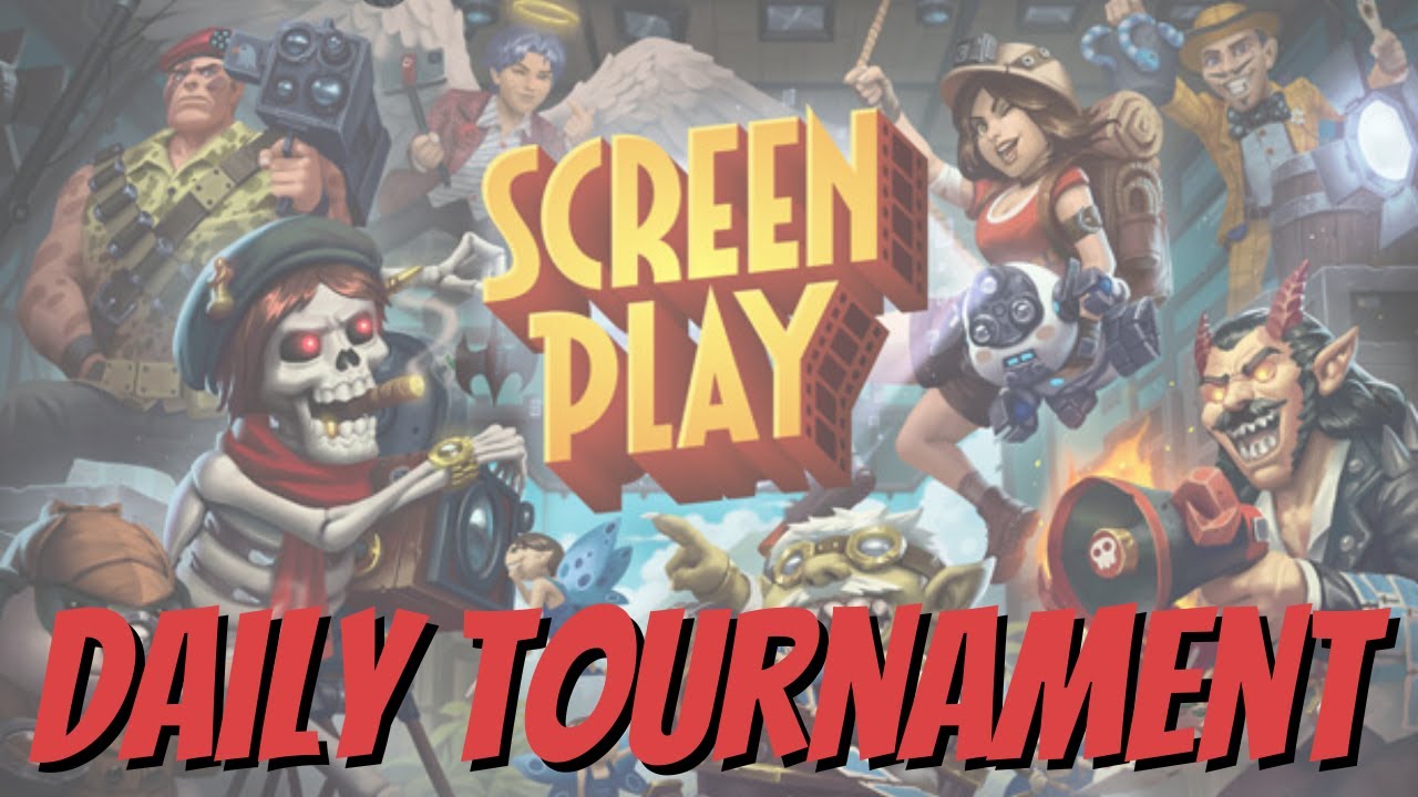 REAL COMPETITION! - Screen Play CCG - YouTube