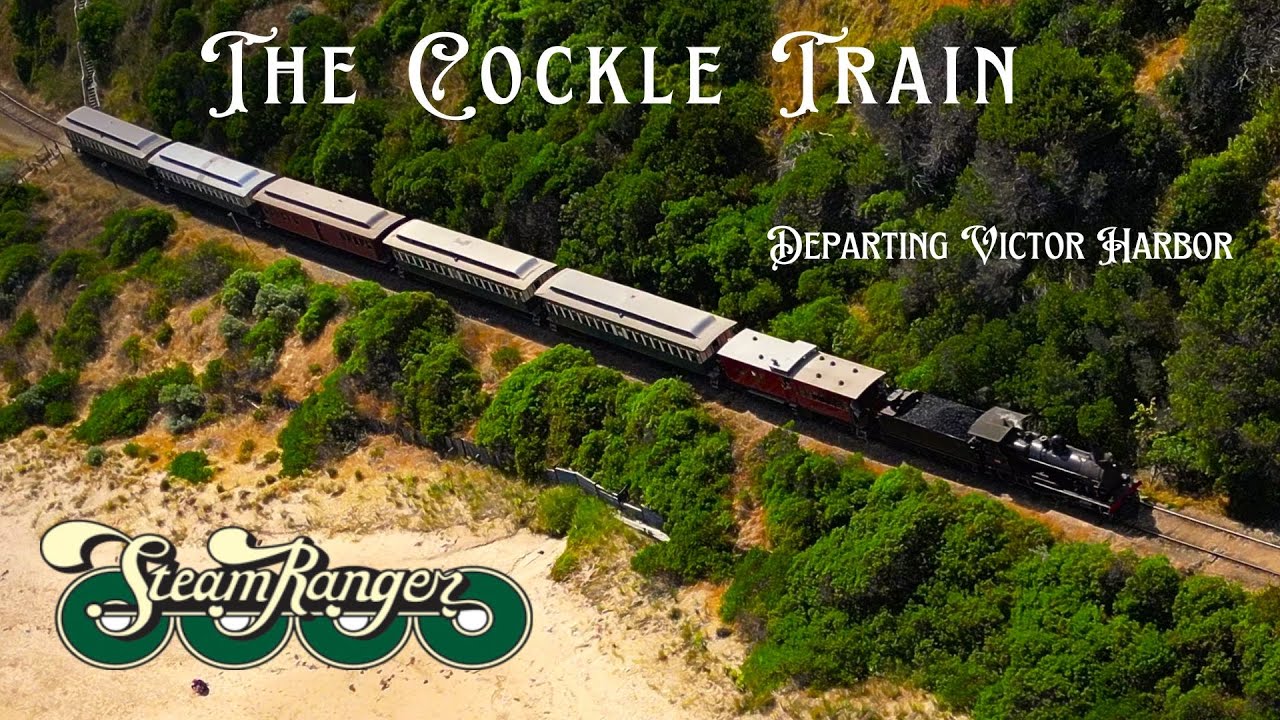 Steamranger Heritage Railway | The Cockle Train | DJI Mini 3 Pro - YouTube