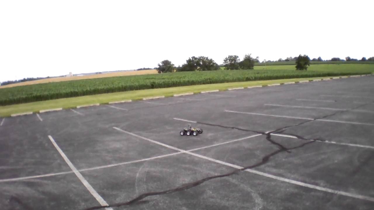 AR.Drone 2.0 tracking APM:Rover - YouTube