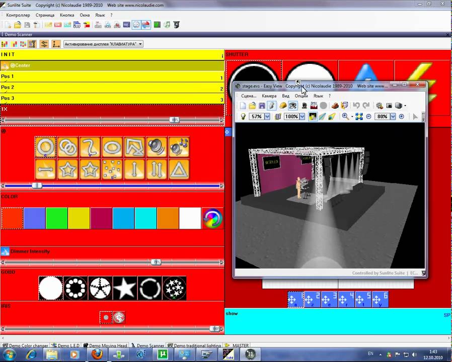Sunlite Suite + Scan X fade midi control ?? :(.avi - YouTube
