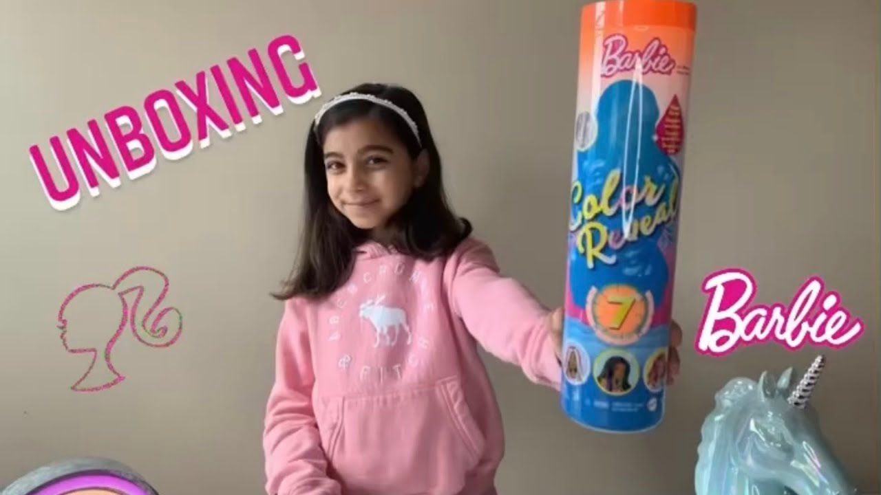 UNBOXING A NOVA BARBIE COLOR REVEAL - YouTube
