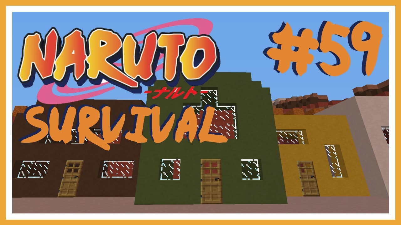 Minecraft - Naruto Modded Survival - Episode 59 - More Houses - YouTube
