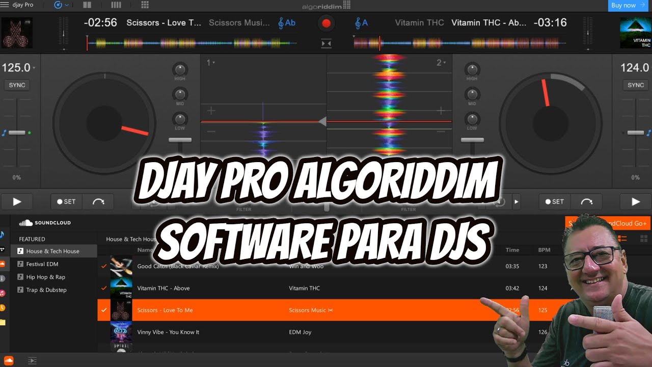 DJAY PRO ALGORIDDIM SOFTWARE PARA DJS - YouTube