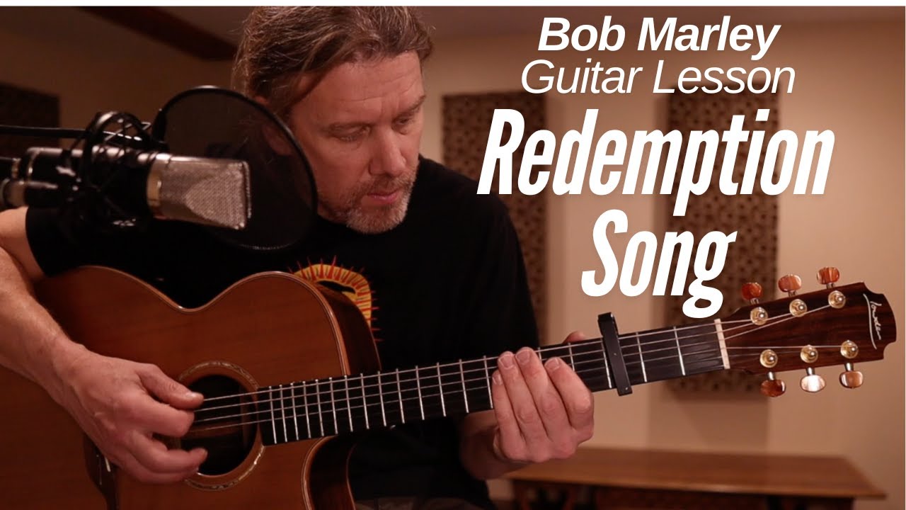 Redemption Song Bob Marley Guitar Lesson Tablature - YouTube