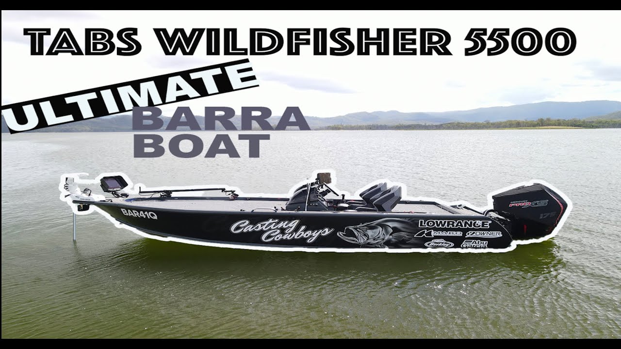 Ultimate Barra Boat - Tabs WILDFISHER 5500 - YouTube