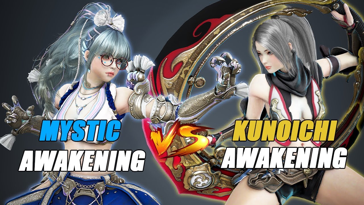 BDO PVP | MYSTIC AWAKENING VS KUNOICHI AWAKENING | Water Style Jutsu ...
