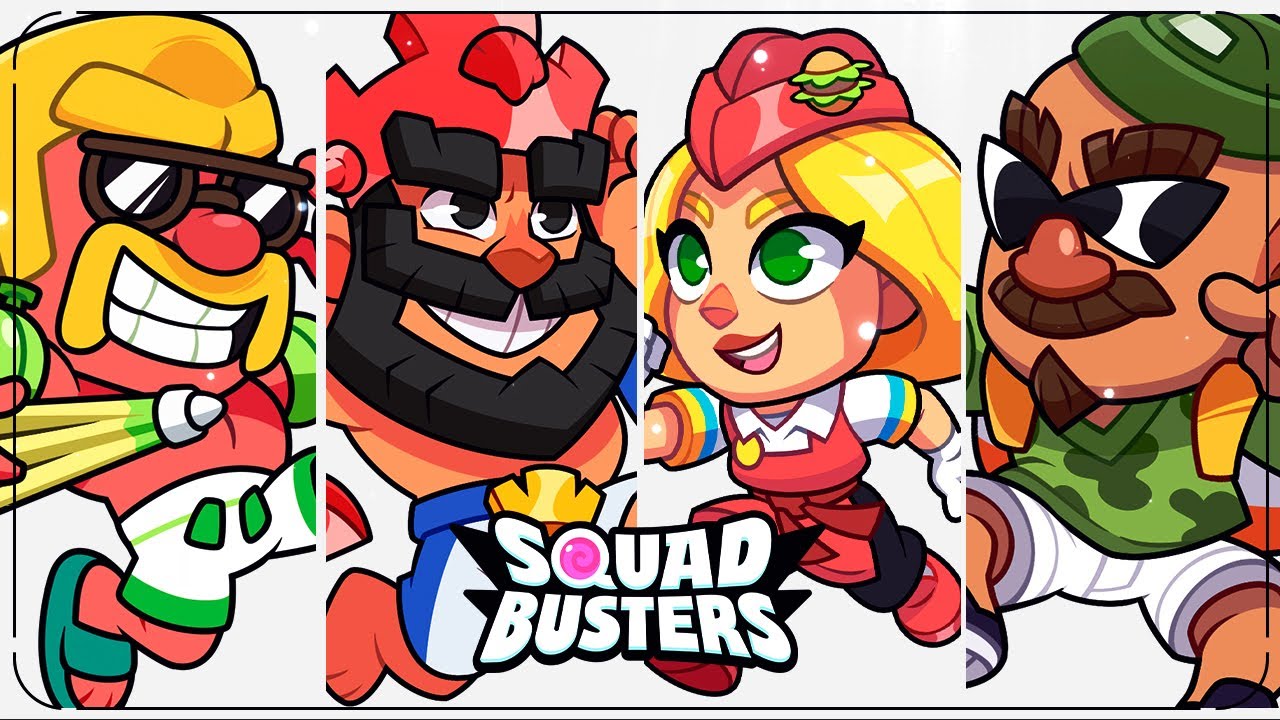 JOGUEI COM AS 4 NOVAS MEGAS do SQUAD BUSTERS e ELAS SÃO INCRIVEIS - YouTube