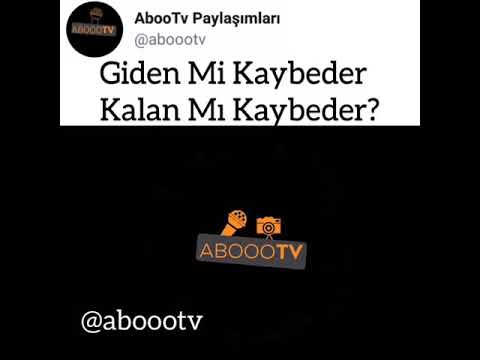 Sokak röportaj.Giden mı kaybeder? Kalan mı kaybeder ?