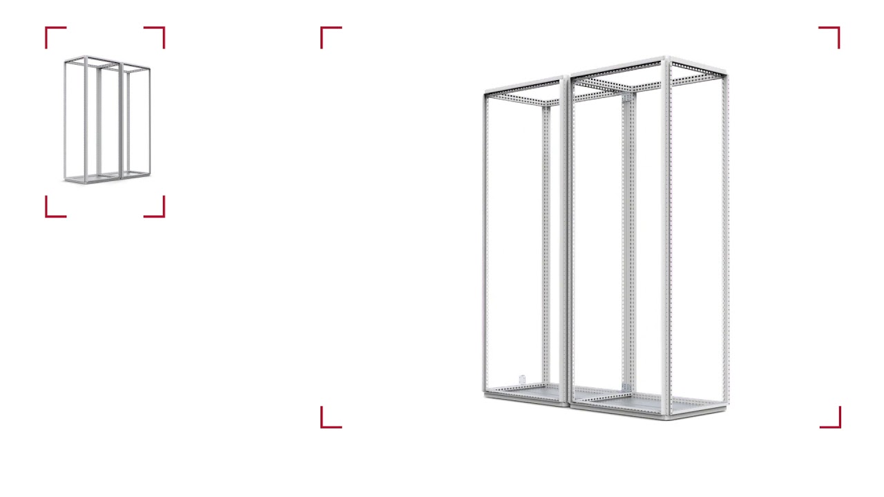 External baying brackets assembly (CCE + CCM) | nVent HOFFMAN - YouTube