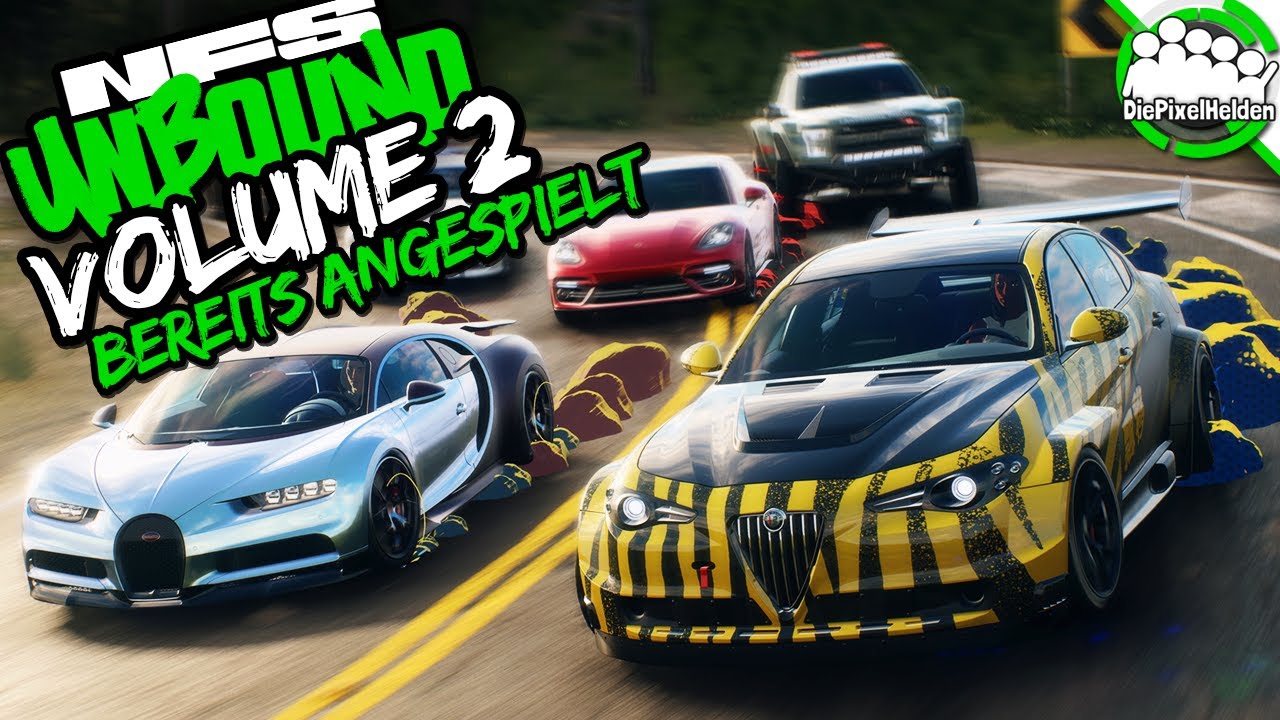 NFS UNBOUND - VOL 2 Update bereits angespielt 😱 - YouTube