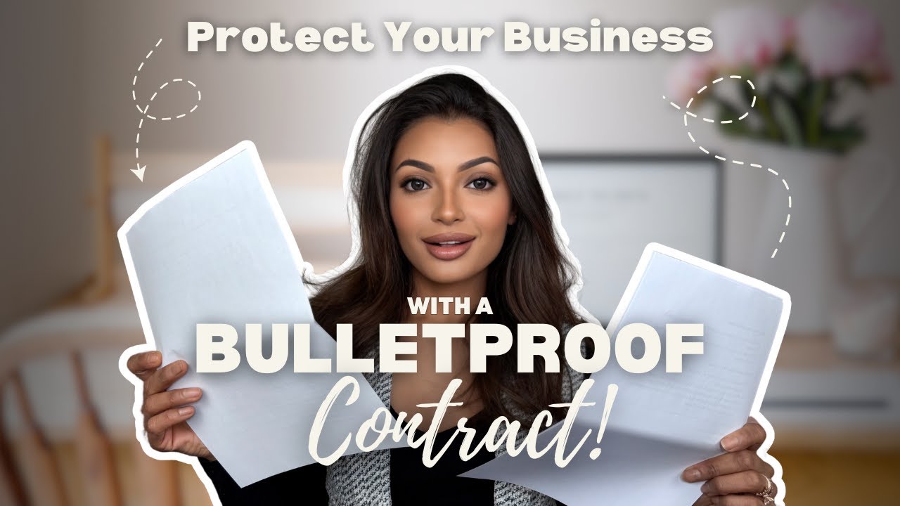 Protect Your Business with a BULLETPROOF Contract! - YouTube