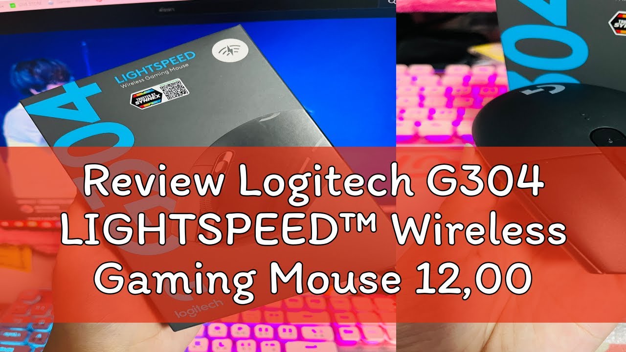 Review Logitech G304 LIGHTSPEED™ Wireless Gaming Mouse 12,000 DPI, 6 ...