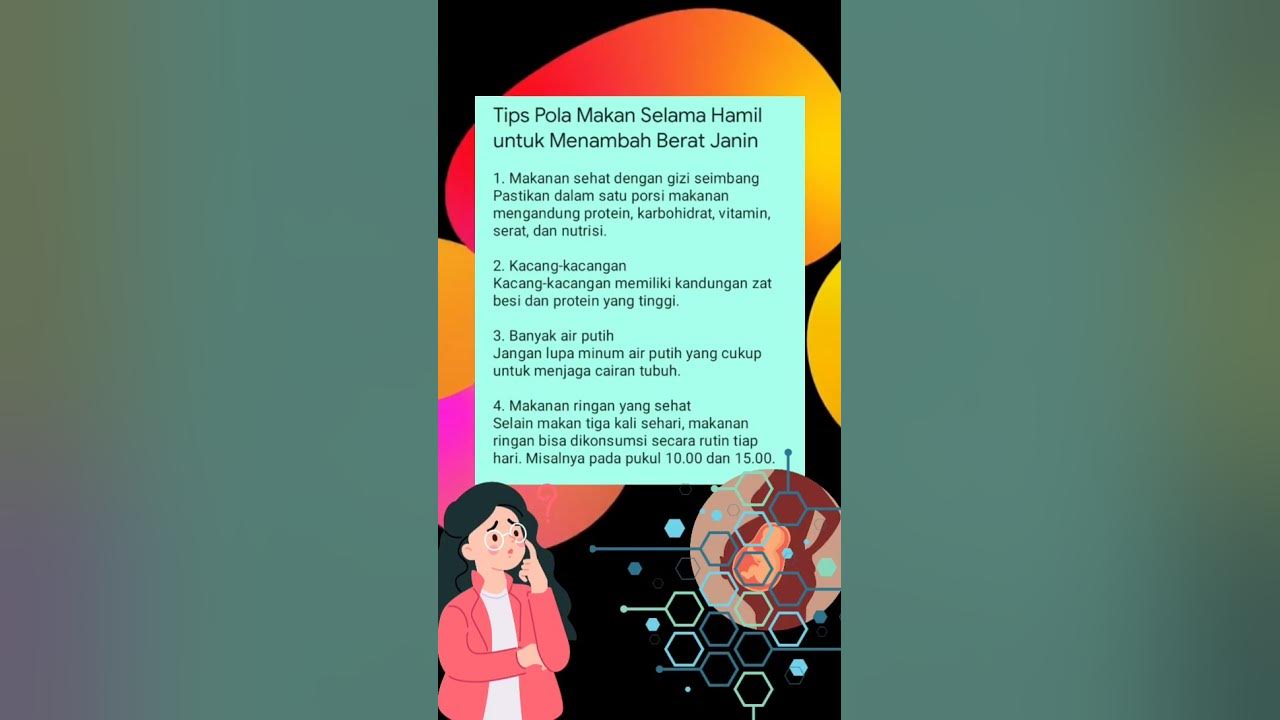 Pola Makan Ibu Hamil Untuk Menambah Berat Janin Shorts Youtube