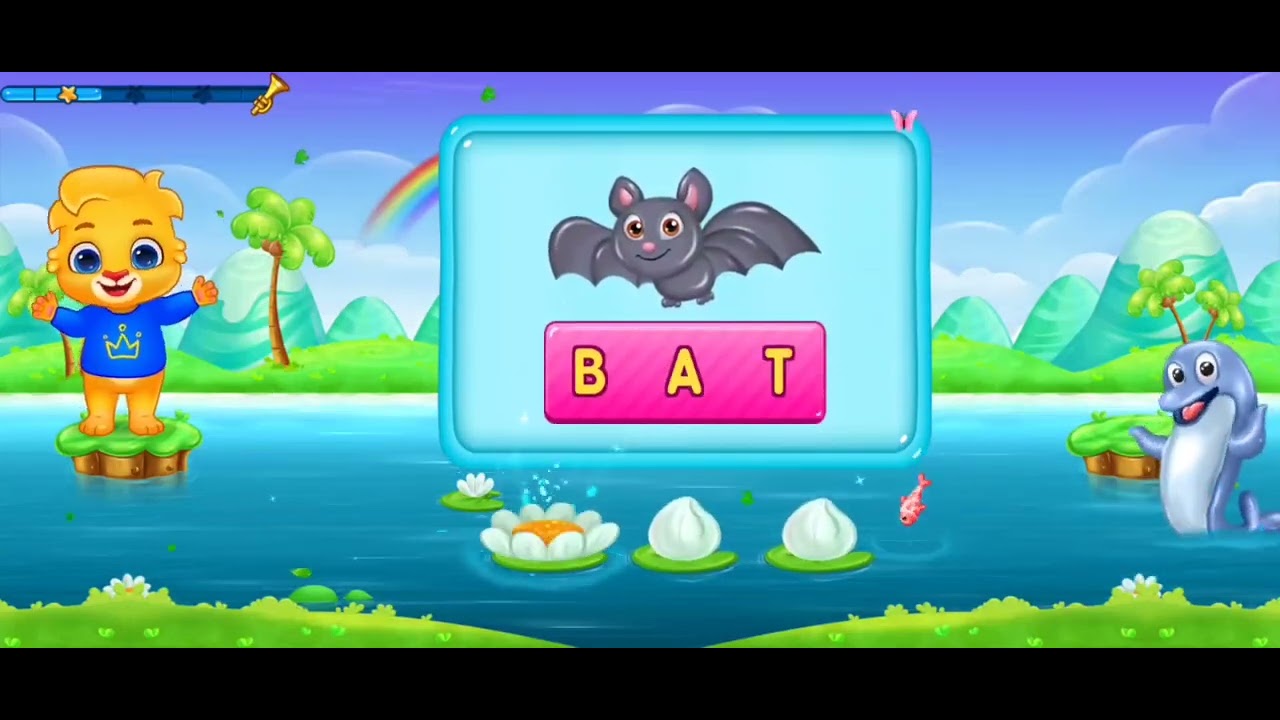 🌈😍Learn Alphabets and Phonics 🔤 Kids learning video📋 Rhyming words 📃♥️ ...