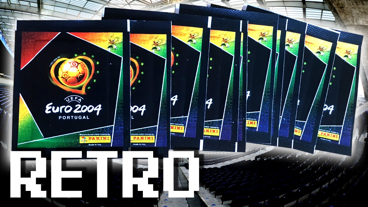 10 PÄCKCHEN Panini EURO 2004 STICKER OPENING | RETRO PACKOPENING by ...