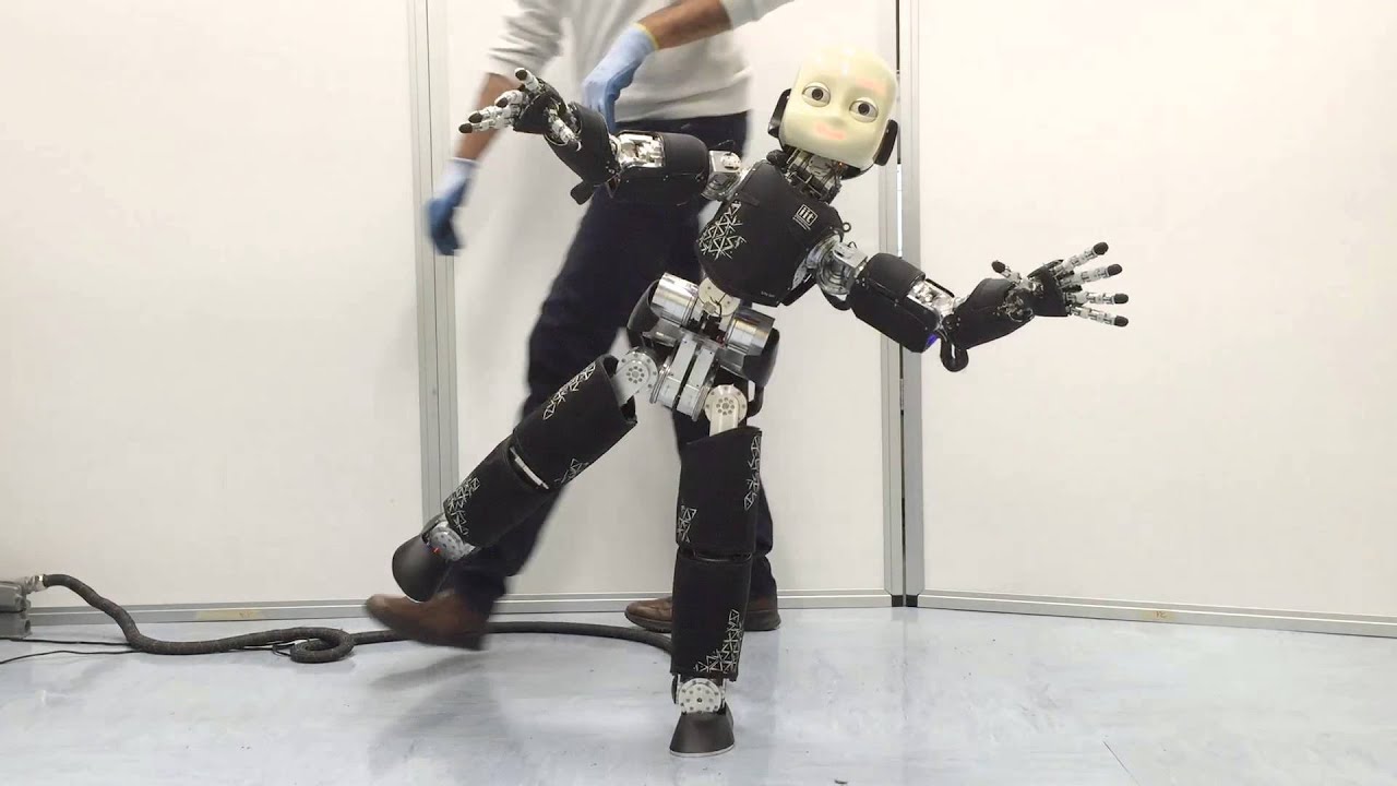 iCub single foot balancing via whole-body torque-control - YouTube