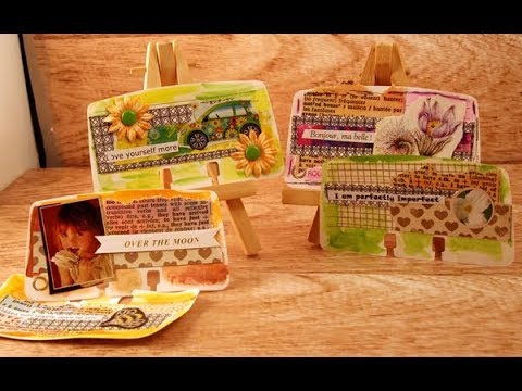 Having fun with Rolodex cards - YouTube