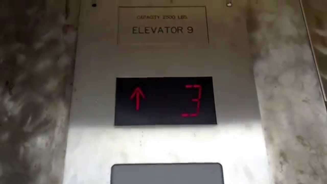 DISGUSTING Schindler Hydraulic Elevator @ Macy's Parking Garage ...