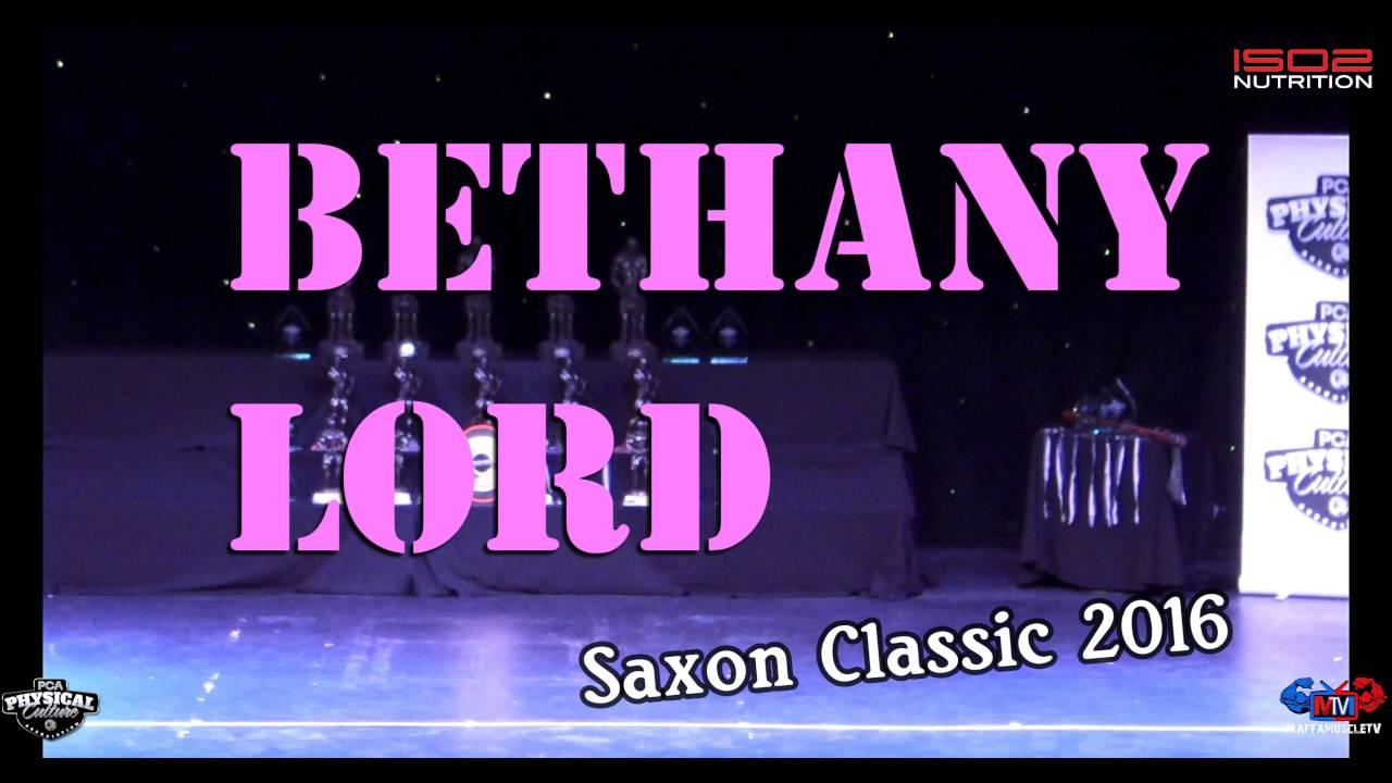 Bethany Lord - PCA Saxon Classic 2016 - YouTube