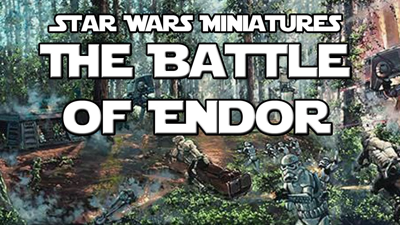 Star Wars Miniatures: The Battle of Endor - YouTube